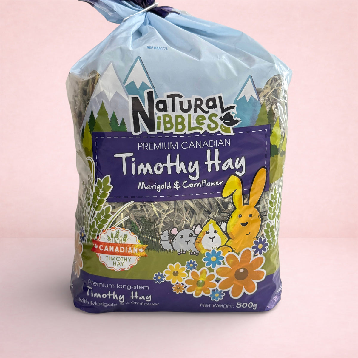Canadian Timothy Hay with Marigold & Cornflower – Darling Bun Shop